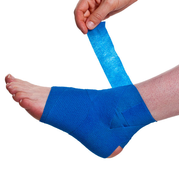 Easy Field Wrap for a Sprained Ankle | Physical Sports First Aid Blog