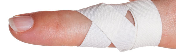 Finger Taping to Stop Bending | Physical Sports First Aid Blog