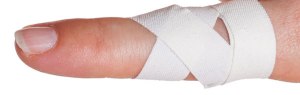Finger Taping to Stop Bending | Physical Sports First Aid Blog
