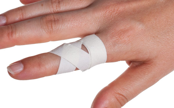Finger Taping to Stop Bending | Physical Sports First Aid Blog