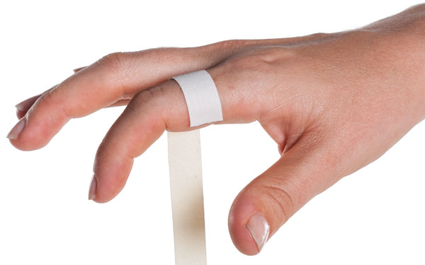 Finger Taping to Prevent Extension | Physical Sports First Aid Blog
