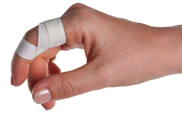 Finger Taping to Prevent Extension | Physical Sports First Aid Blog