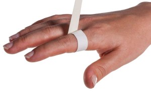 Finger Taping to Stop Bending | Physical Sports First Aid Blog