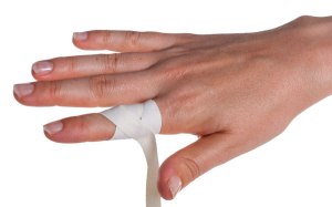 Finger Taping to Stop Bending | Physical Sports First Aid Blog