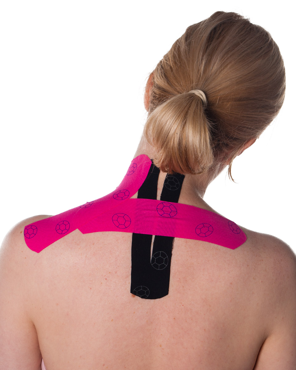 Shoulders and Upper Back Kinesiology Tape | Physical Sports First Aid Blog