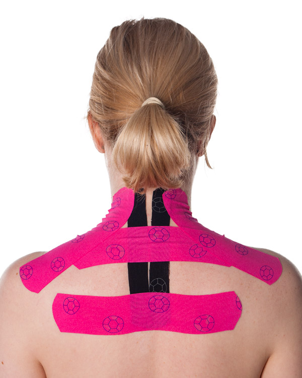 Shoulders and Upper Back Kinesiology Tape | Physical Sports First Aid Blog