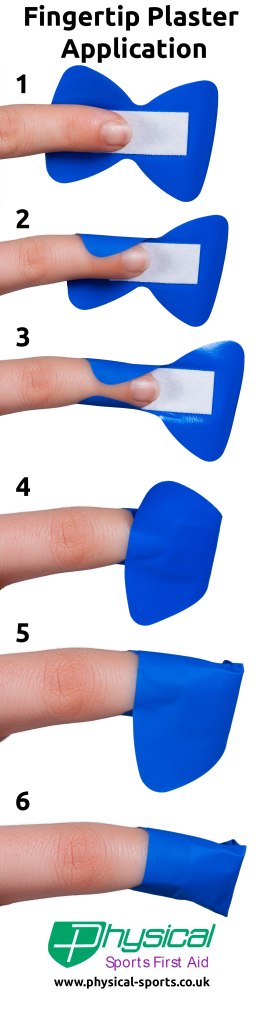 How to Apply a Fingertip Plaster | Physical Sports First Aid Blog
