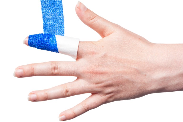 Finger First Aid with Cohesive Bandage | Physical Sports First Aid Blog