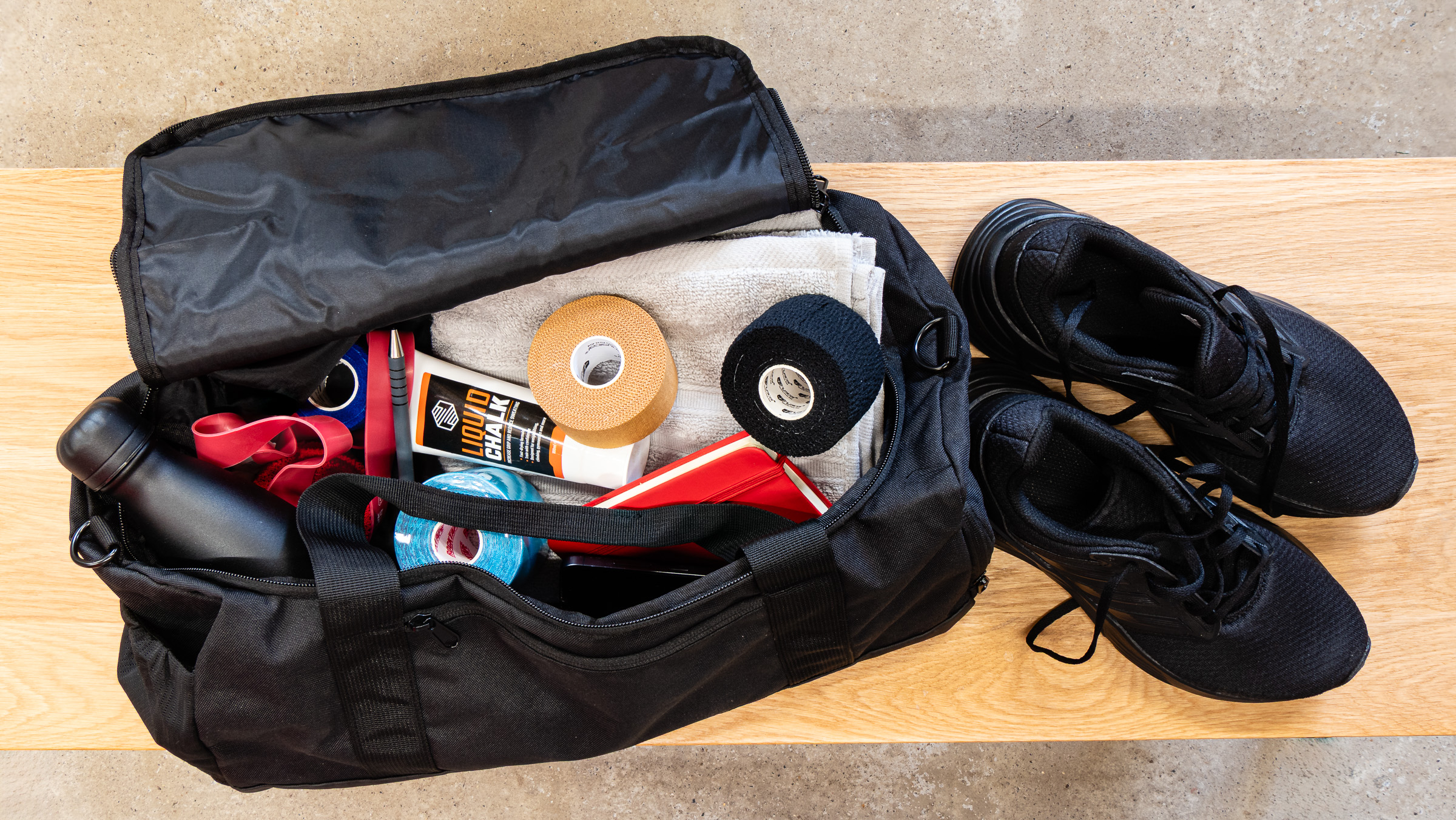 What Actually Belongs in a Gym Bag | Physical Sports First Aid